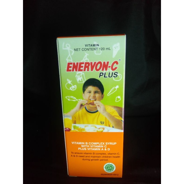 Jual Enervon C Sirup 100 mL | Shopee Indonesia