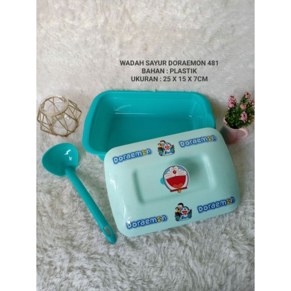 Jual WADAH SAYUR DORAEMON/TEMPAT MAKANAN DORAEMON/TEMPAT SAYUR DORAEMON ...