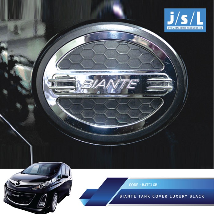 Jual Mazda Biante Cover Tutup Tangki Bensin/Tank Cover Luxury Black ...
