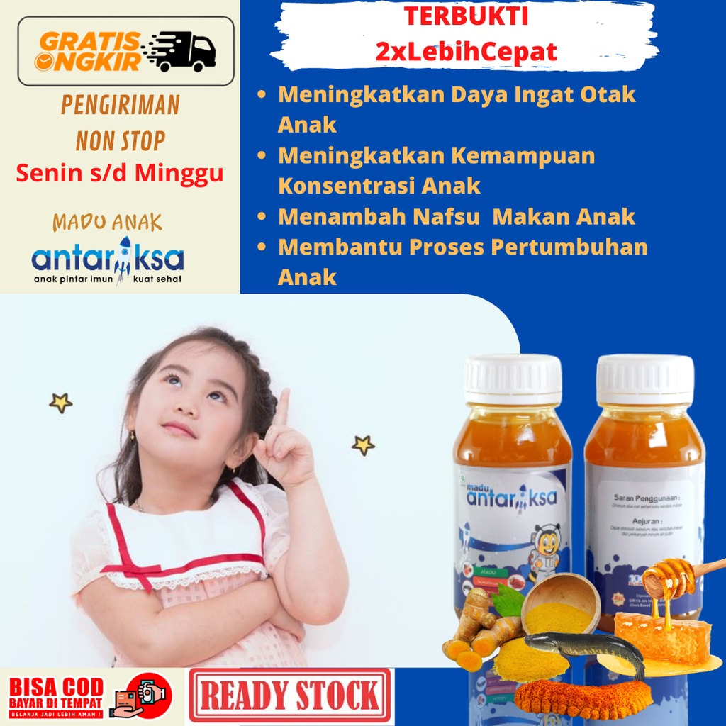Jual Vitamin Otak Anak Cerdas dan Meningkatkan Nafsu Makan Anak / Madu ... Jual Vitamin Otak Anak Cerdas dan Meningkatkan Nafsu Makan Anak / Madu ...