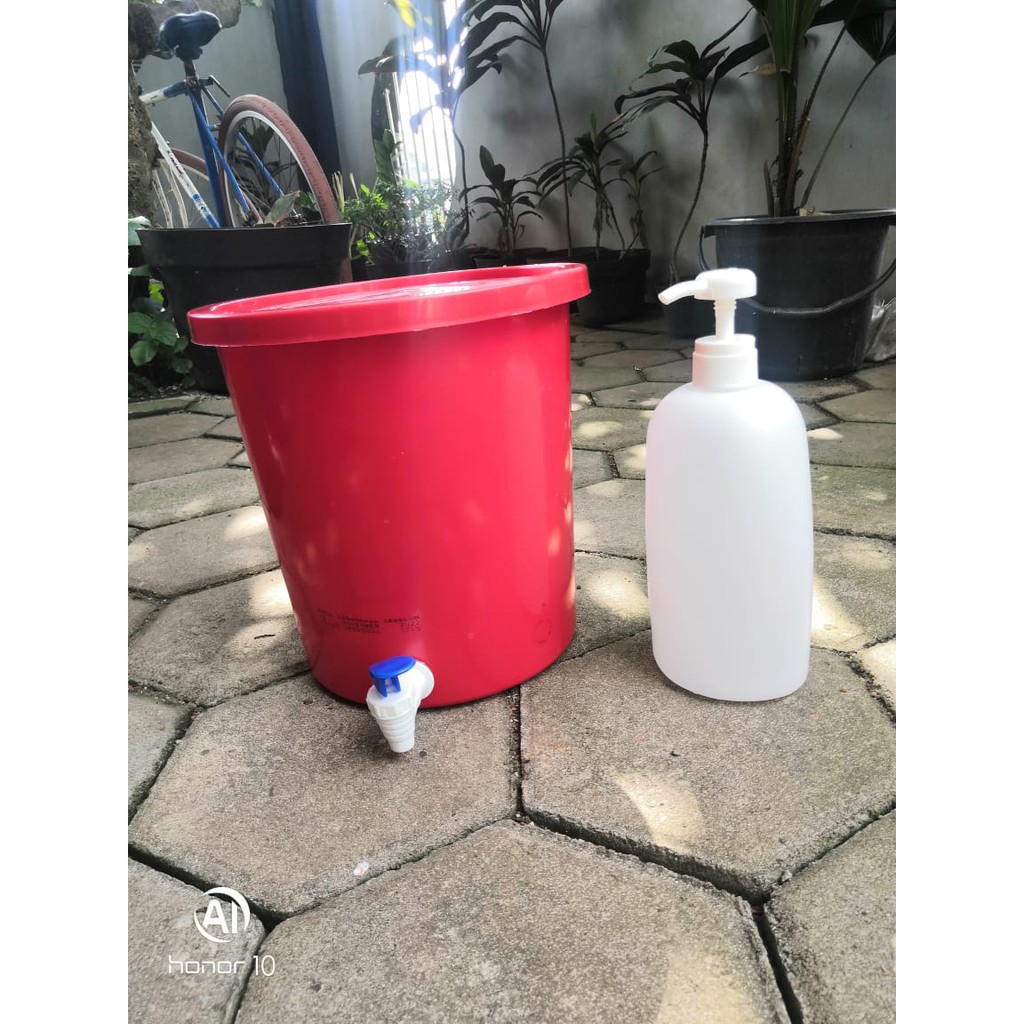 Jual Ember Kran ES CREAM/ Ember Cuci Tangan /Ember Plastik Ember /Wudhu ...