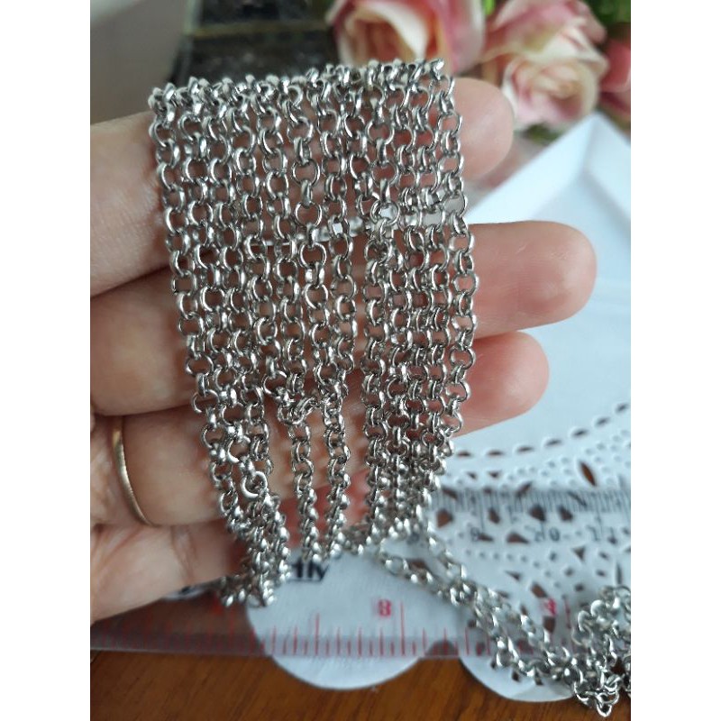 Jual Rantai (Rantai oval dan rantai bulat) | Shopee Indonesia