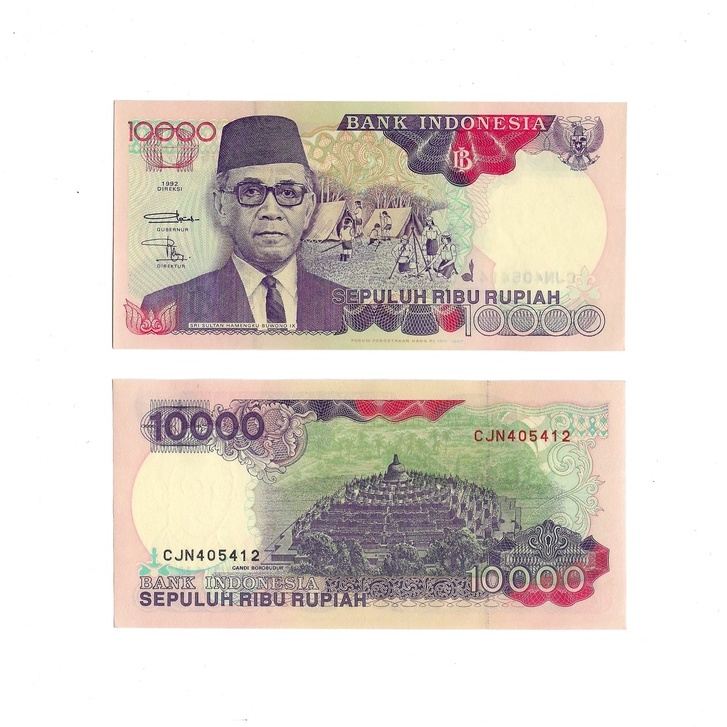 Jual Uang kuno Indonesia 10000 Rupiah Emisi 1992 | Shopee Indonesia