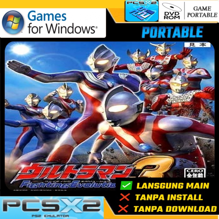 Jual GAME PC Ultraman Fighting Evolution 3 PORTABLE EMULATOR PS2 PC ...