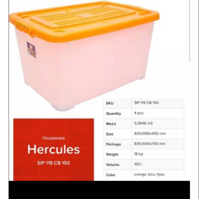Jual Container Box Shinpo 150Liter | Shopee Indonesia