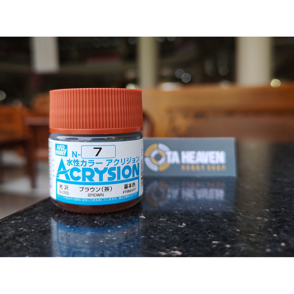 Jual Acrysion N 7 Brown - Cat Gundam Model Kit Paint | Shopee Indonesia