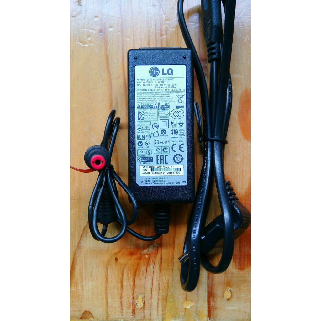 Jual Adaptor Switching Power Supply Lg 12V - 1.5A ( Cctv Dll ) | Shopee ...