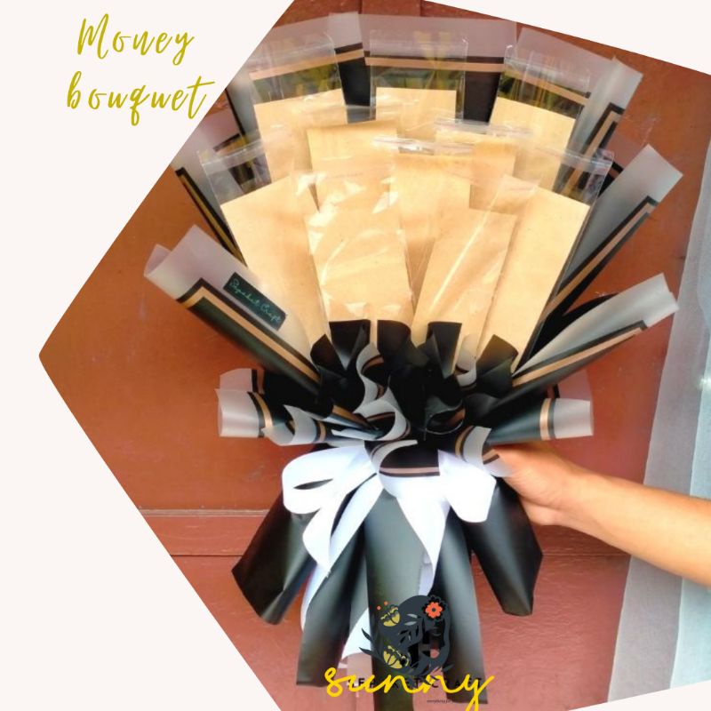 Jual KERANGKA MONEY BOUQUET (BUKET UANG) KADO ULTAH UNIK WISUDA ANNIV ...
