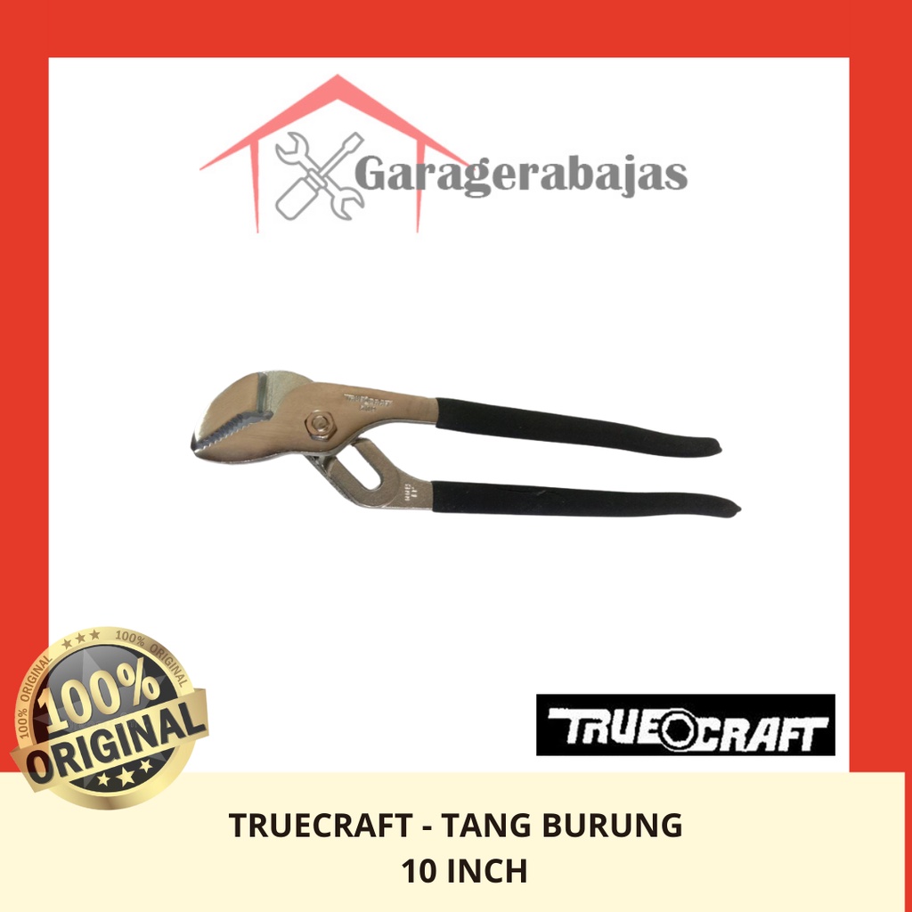Jual TRUE CRAFT - GROOVE JOINT PLIERS - TANG BURUNG - 10 INCH TRUE ...