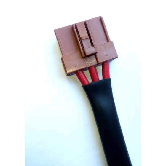 Jual soket connector pin 3 female dari ECU ke spull Dinamo Honda Vario ...