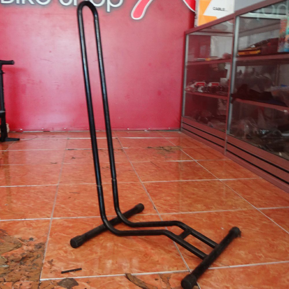 Jual Standar Sepeda Parkir Berdiri Atau Bike Stand | Shopee Indonesia