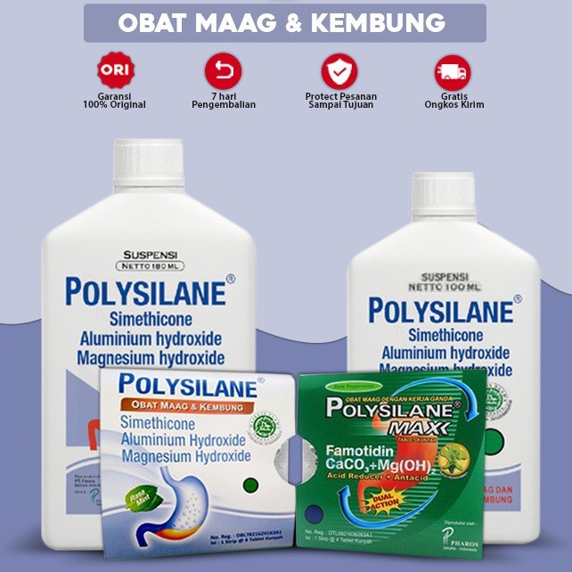Jual Polysilane All Varian / Obat Maag dan Kembung / Tukak lambung ...