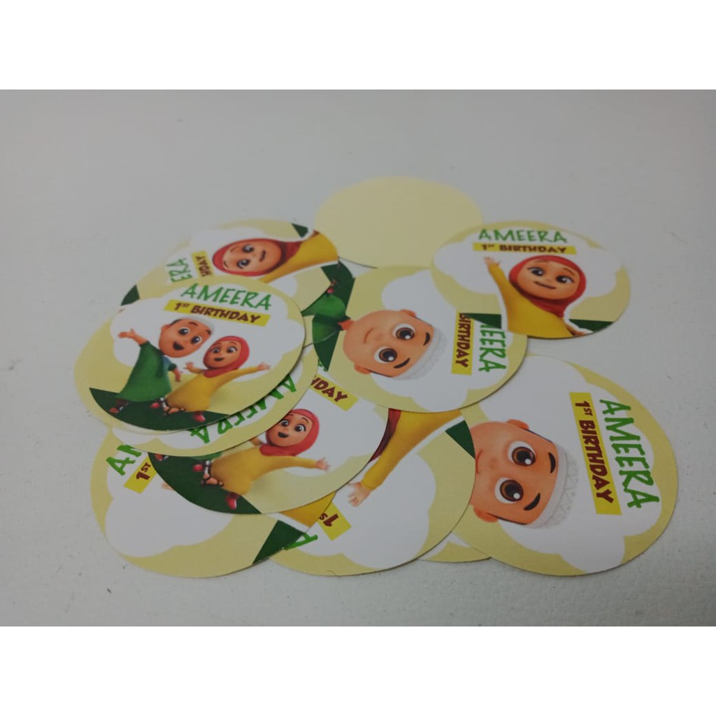 Jual Stiker Pudding Label Pudding Tema Nusa Rara | Shopee Indonesia