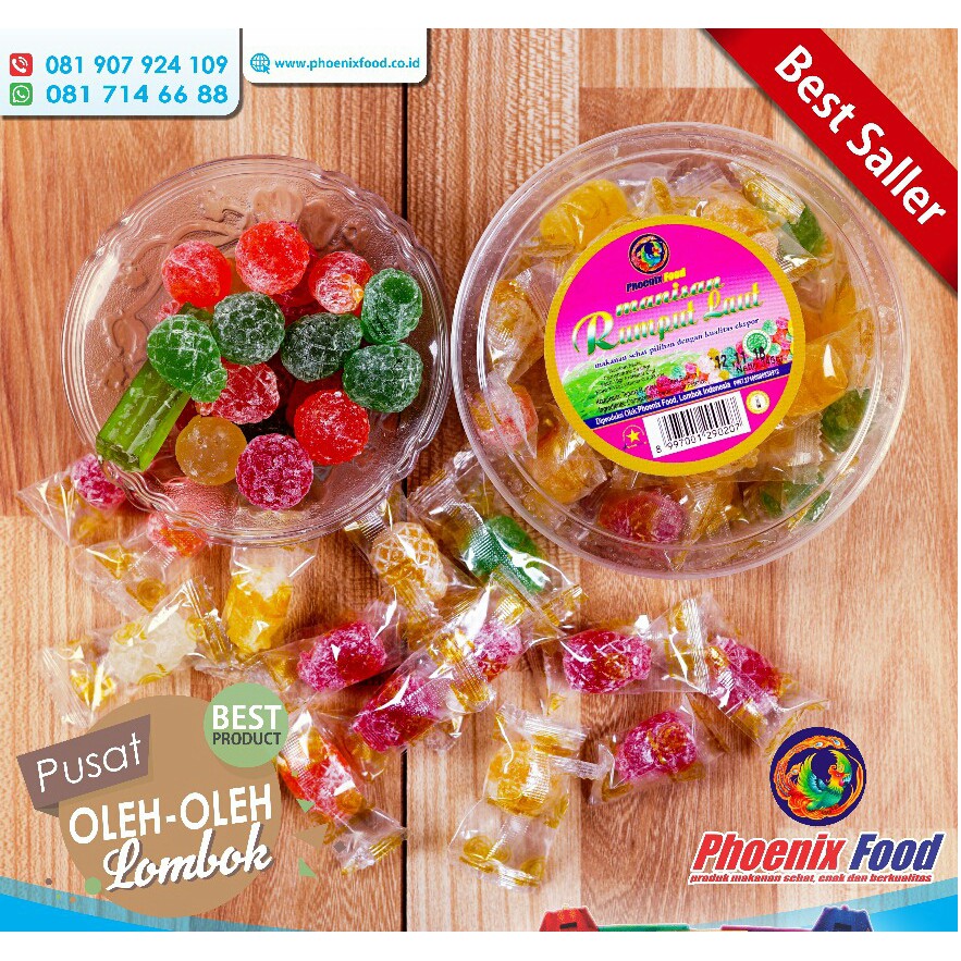 Jual Manisan Rumput Laut Plastik Bening 800 gr | Shopee Indonesia