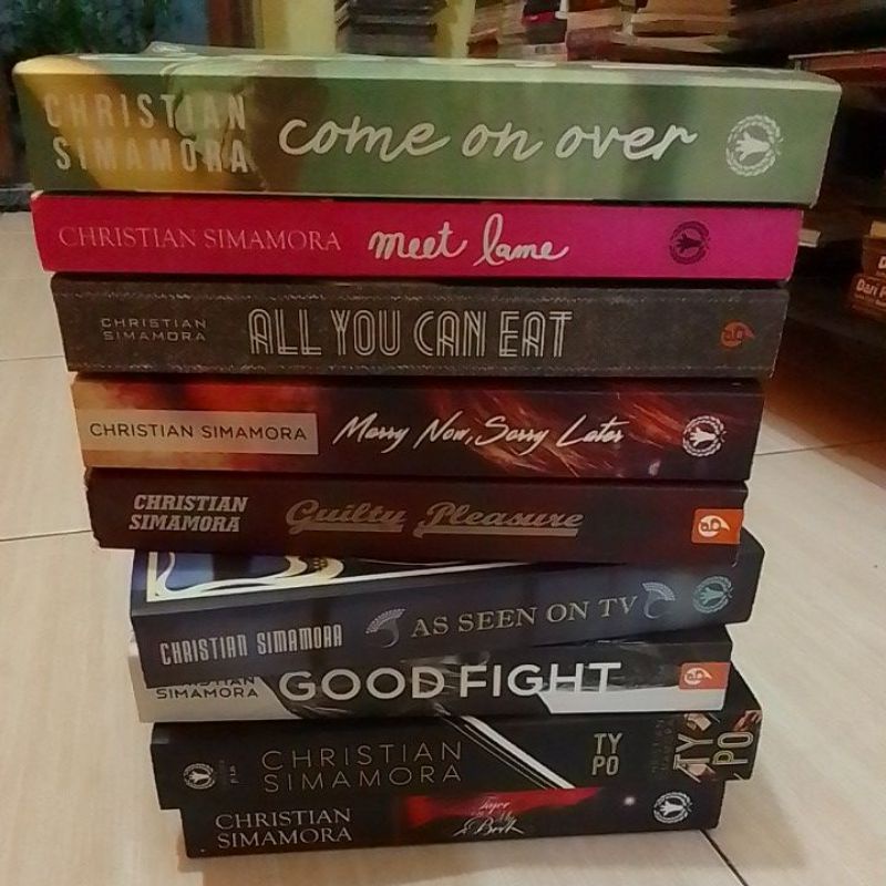 Jual NOVEL CHRISTIAN SIMAMORA, ORIGINAL | Shopee Indonesia