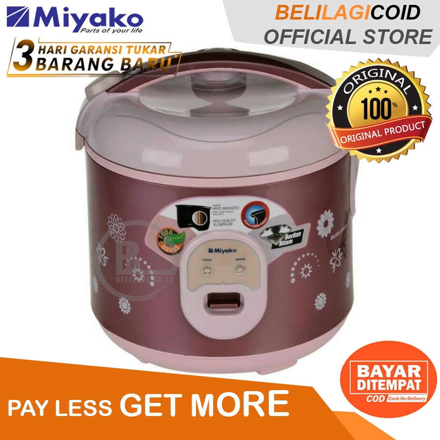 Jual Miyako Magic Com MCM 18 BH B / Magic Com Miyako Diamond Coating ...
