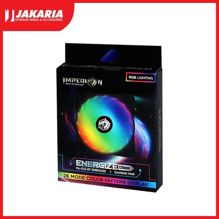 Jual Imperion Fan Casing Energize 120 - RGB | Shopee Indonesia