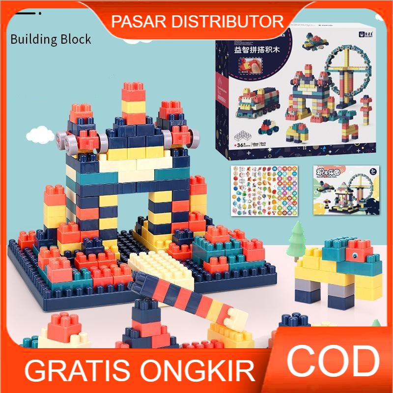 Jual Mainan Anak Block Paradise Balok Susun Mainan Balok Susun Anak ...