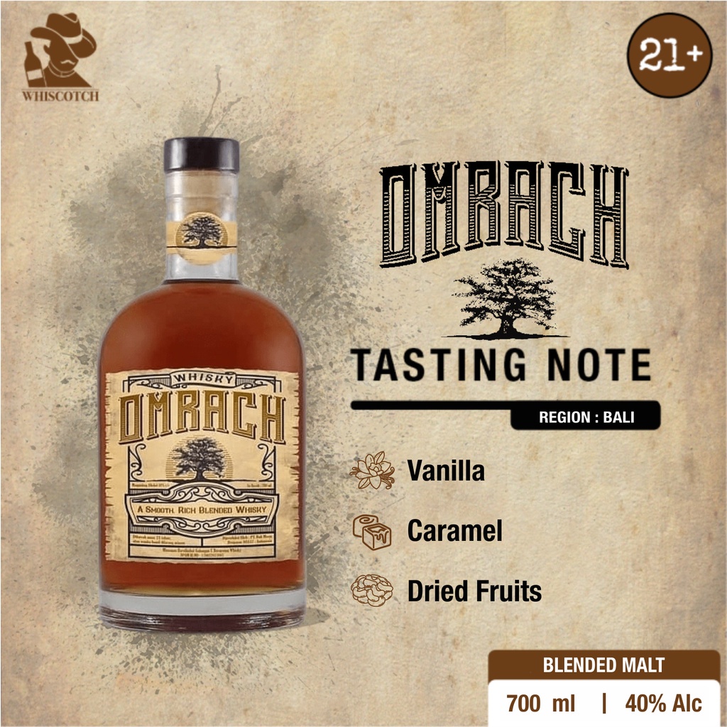Jual Omrach Whisky 700mL 40%ABV | Shopee Indonesia