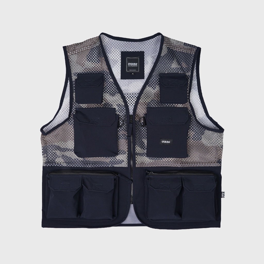 Jual Epidemic Tactical Vest / Rompi Navy Parker | Shopee Indonesia