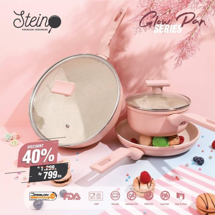 Jual Steincookware Stein Cookware Wok Frypan Sauce Pan Glow Series ...