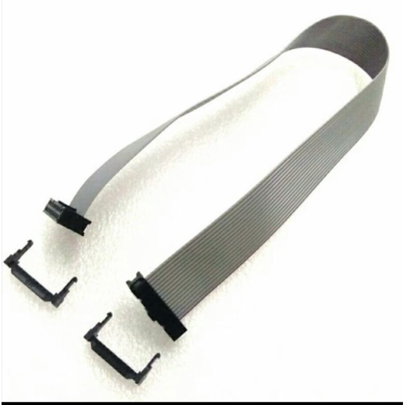 Jual 1.5 meter Cable Data 16pin Kabel Data 16 Pin Flat Cable + IDC ...