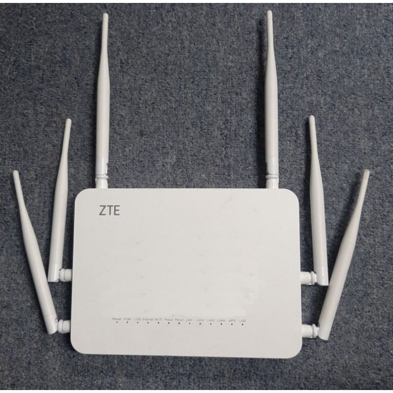 Jual Modem ZTE F670 premium 6 antena | Shopee Indonesia
