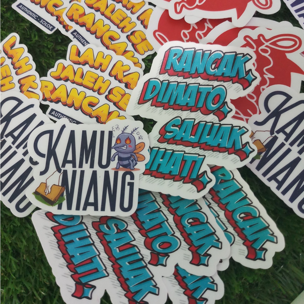 Jual CUSTOM CUTTING STICKER - Sticker Distro, Sticker Toko - VINYLL ...