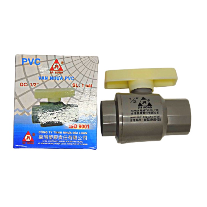 Jual Stop Kran Ball Valve PVC JIA RONG 1/2 inch / Ball Valve 1/2 ...