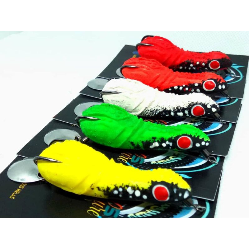 Jual SOFT FROG AGUS MELAS LURE BERAT 7GRM PANJANG 6CM UMPAN KARET ...