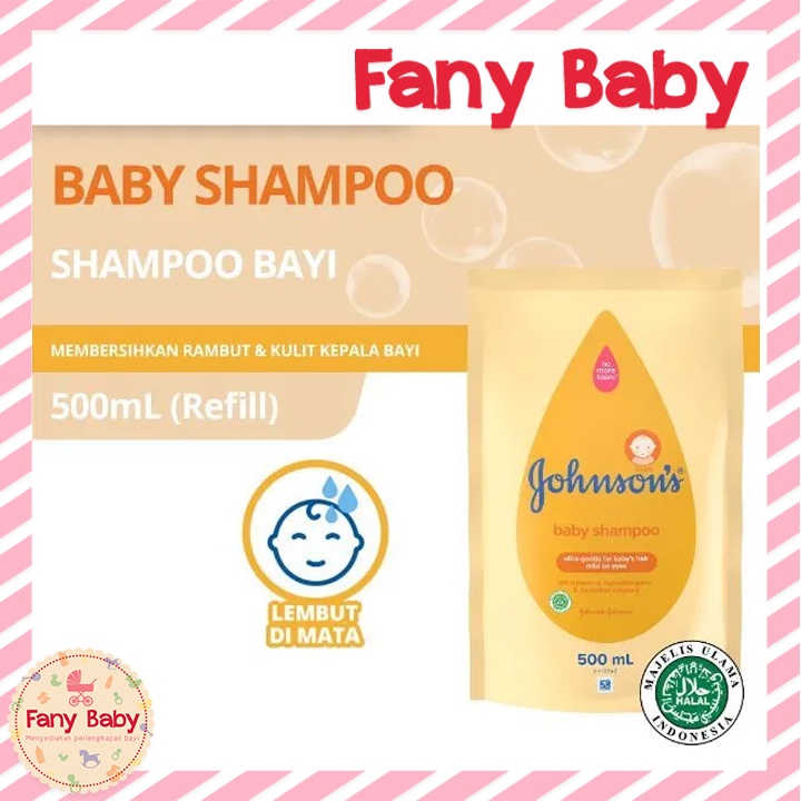 Jual JOHNSON'S BABY SHAMPOO REFILL 500ML | Shopee Indonesia
