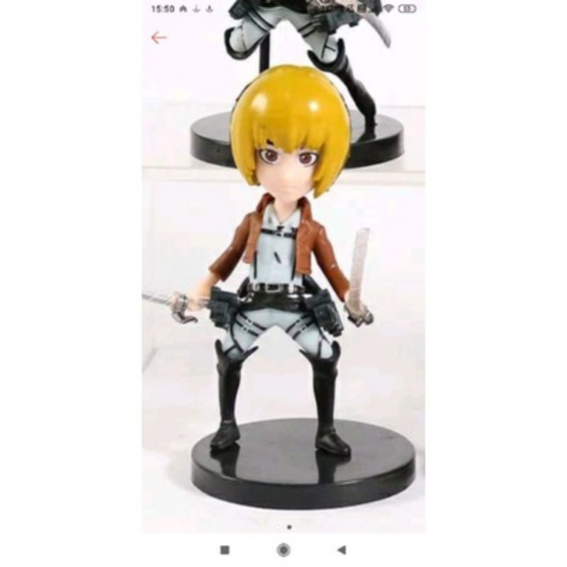 Jual SHF FIGMA ATTACK ON TITAN EREN MIKASA LEVI ACTION FIGURE | Shopee ...