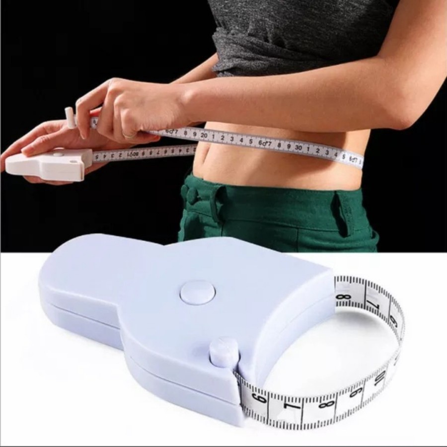 Jual Meteran badan lingkar perut dada pinggang pundak pengukur lingkar ...