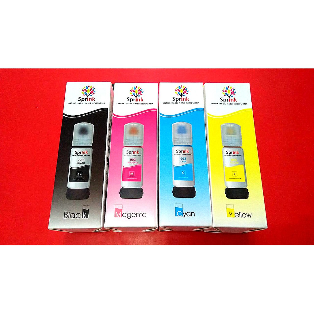 Jual Tinta Sprink for Epson 003 -L1210 L1250 L1256 L3210 L3250 L3256 ...