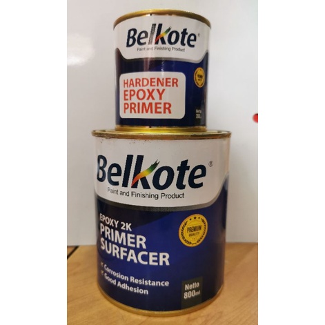 Jual Belkote 2k Epoxy Primer 1 ltr set | Shopee Indonesia