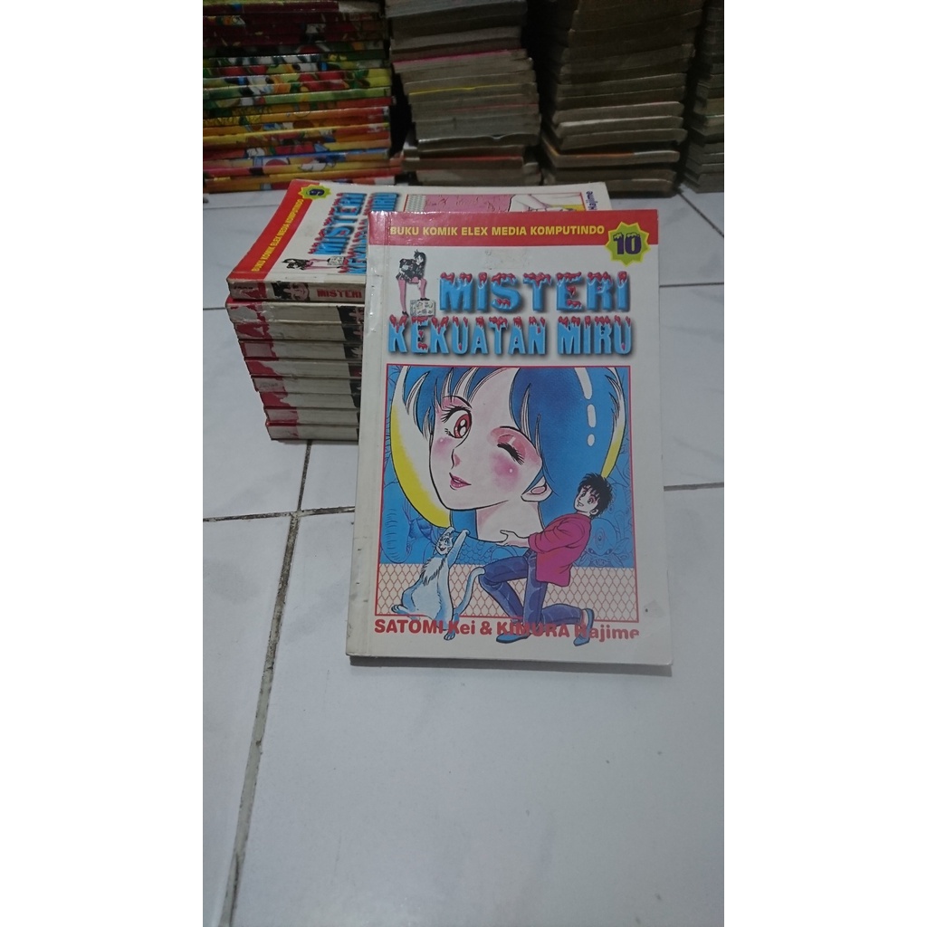 Jual Komik Misteri Kekuatan Miru 1-10 tamat set 2 - Satomi Kei & Kimura Hajime | Shopee Indonesia