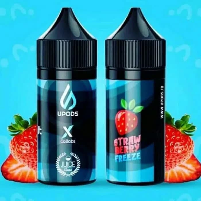 Jual Liquid Upod Strawberry Freeze Salt Nic 12MG 30ML by IJC Liquid ...