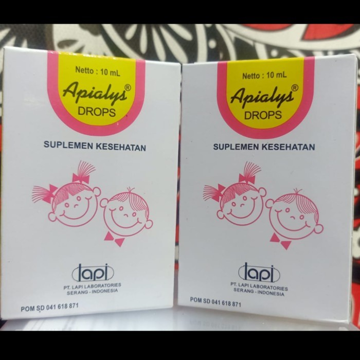 Jual APIALYS DROPS ISI 10 ML (BOTOL) MENINGKATKAN NAFSU MAKAN BAYI ...