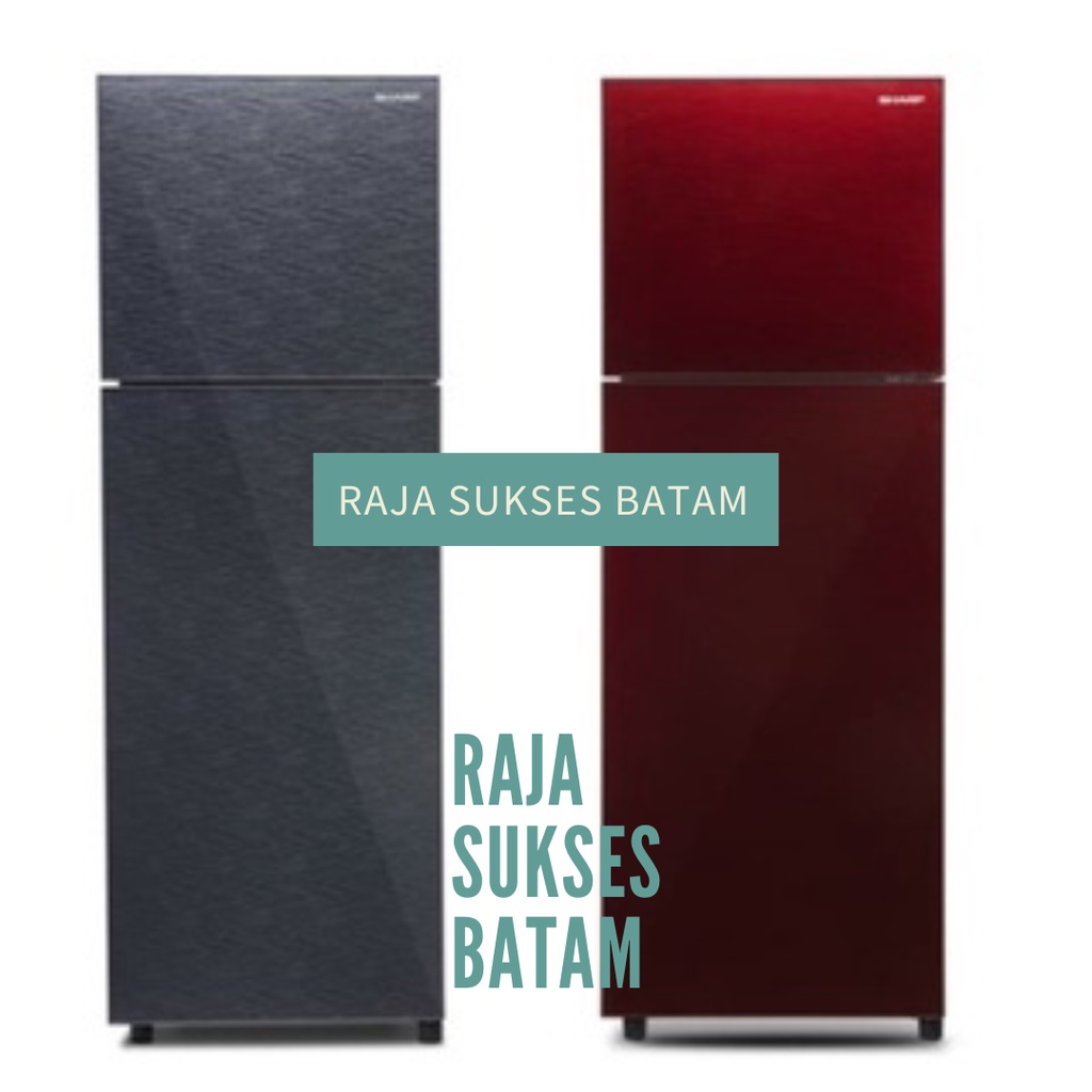 Jual KULKAS SHARP 2 PINTU SJ-246XG-MS 205L KACA BATAM | Shopee Indonesia