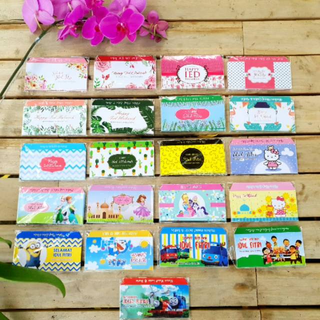 Jual Paket random Amplop lebaran besar 40 pack | Shopee Indonesia