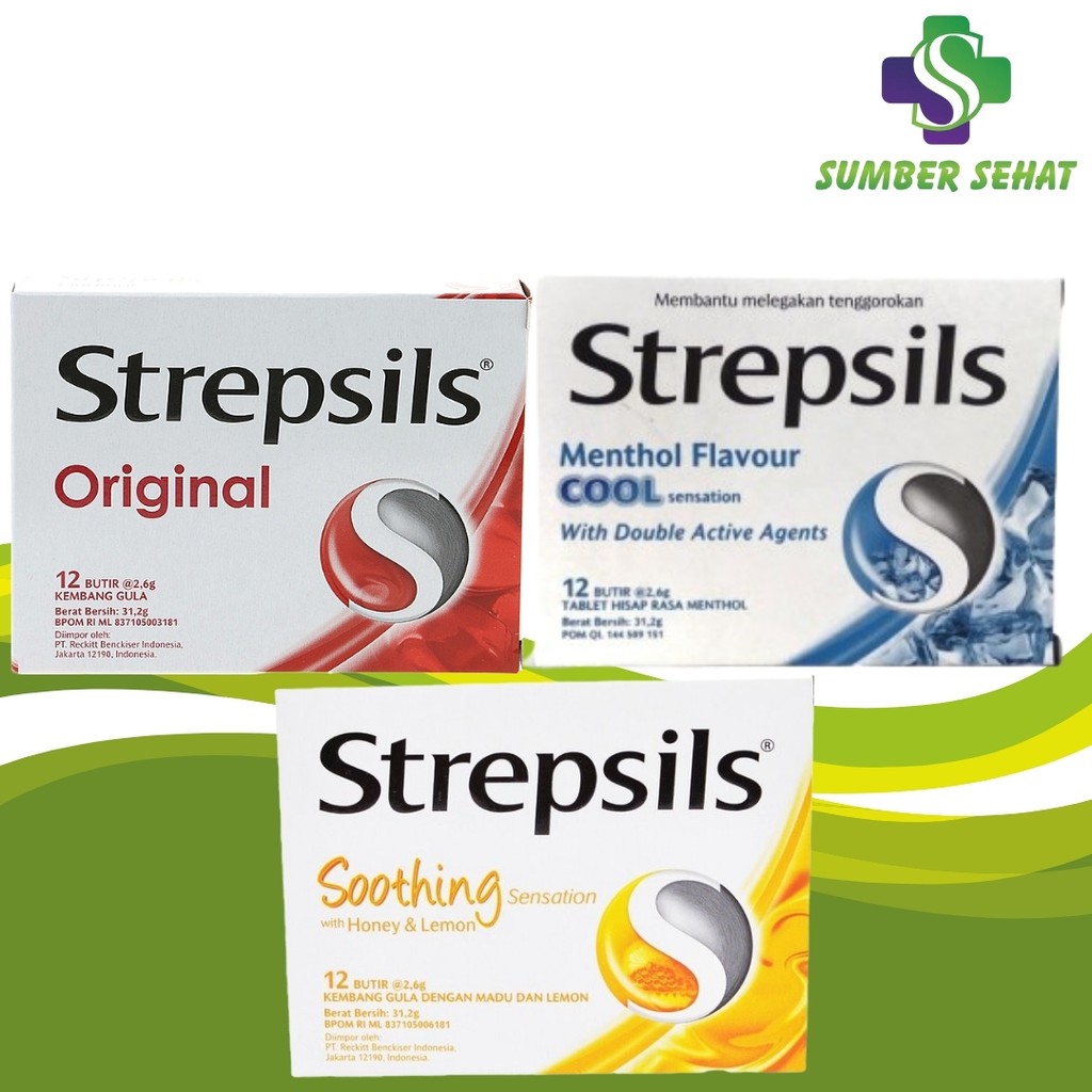 Jual STREPSILS PAK 12 TABLET | Shopee Indonesia