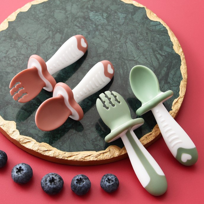 Jual Sendok Garpu Anak Perlengkapan Makan Anak Baby Cutlery Set ...