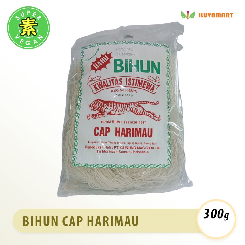 Jual Bihun Cap Harimau 300gr Mihun Khas Medan Vermicelli | Shopee Indonesia