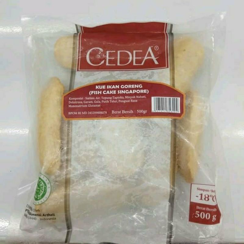 Jual Cedea fish cake singapure 500g | Shopee Indonesia