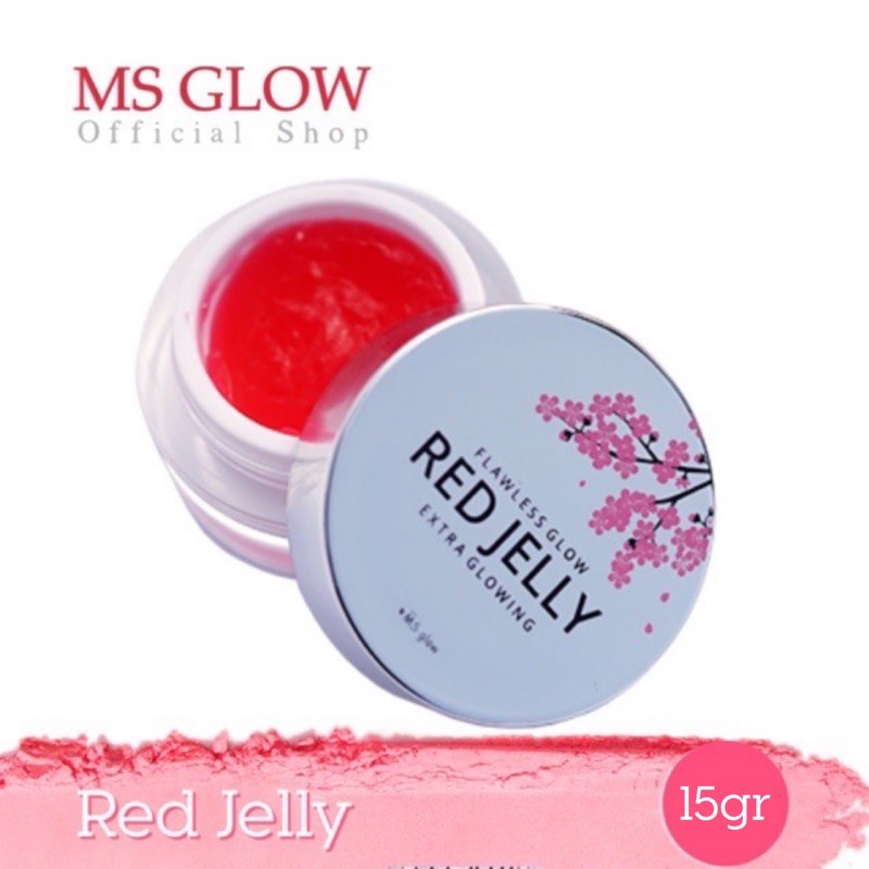 Jual MS GLOW FLAWLESS GLOW RED JELLY | Shopee Indonesia