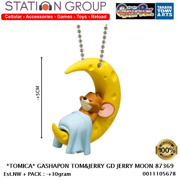 Jual TOMICA GASHAPON TOM & JERRY GOOD NIGHT JERRY MOON 87369 FIGURE ...