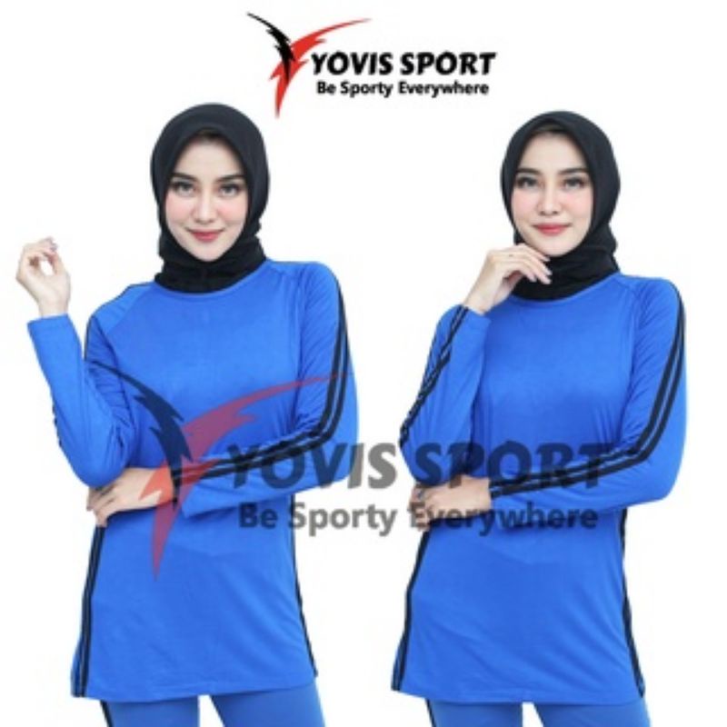 Jual Baju Senam Wanita Muslim Muslimah Baju Olahraga Aerobic Zumba Yoga ...