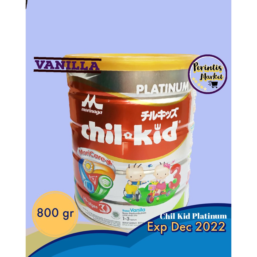 Jual Morinaga Chil Kid Platinum Vanilla 800 g/gr, 800g/800gr Rasa ...