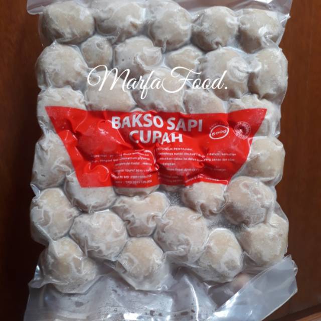 Jual Baso sapi curah 500gr | Vitalia Bernardi | Marfafood | Shopee ...