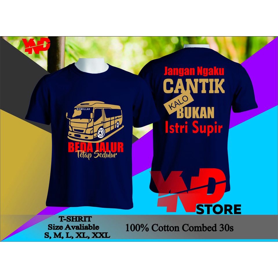Jual CLOTHING BRAND II TRAVEL BEDA JALUR II ISTRI SUPIR II BAJU KEREN ...